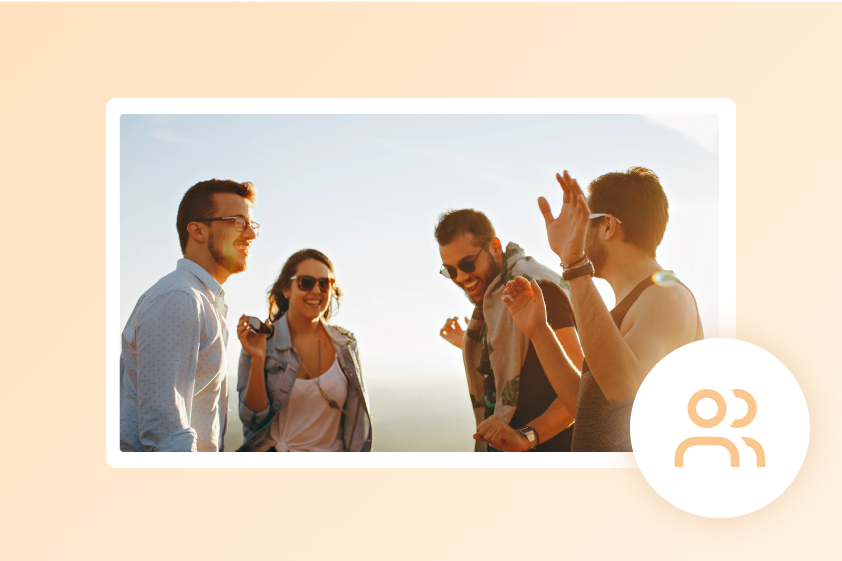 Customizable Love Photo Collage - Online Free Graphics Editor