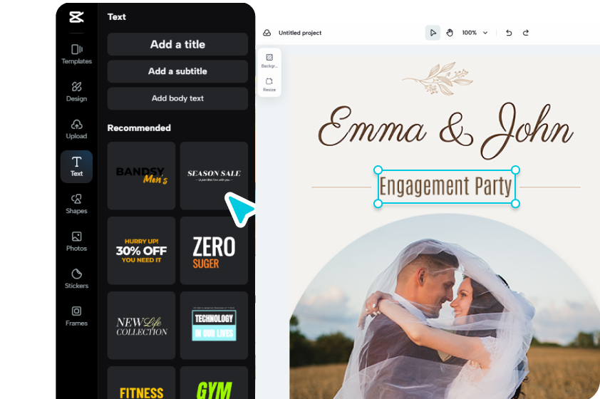 Engagement Invitation Cards Maker Online for Free