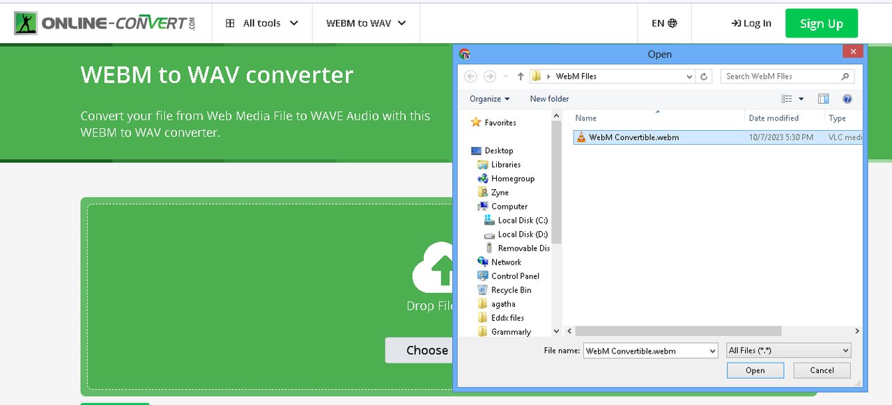 ตัวแปลง WebM เป็น WAV 6 อันดับแรกออนไลน์ฟรี - ใช้งานง่าย
