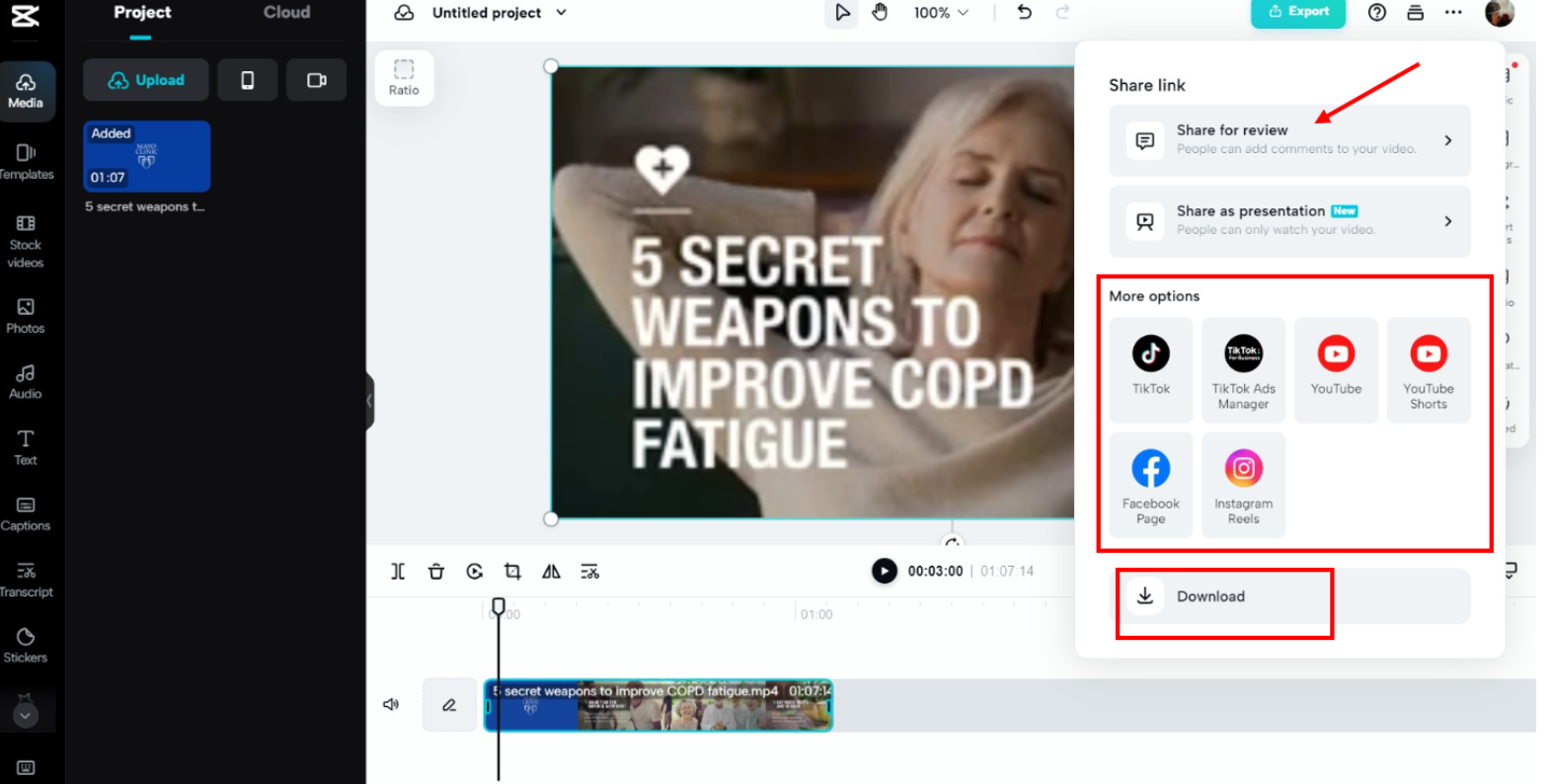 CapCut High Definition Video Converter: Effortlessly Upgrade Video ...