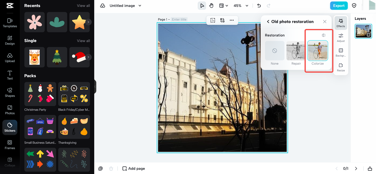 Experience 4K Photo Editor Online Free with CapCut