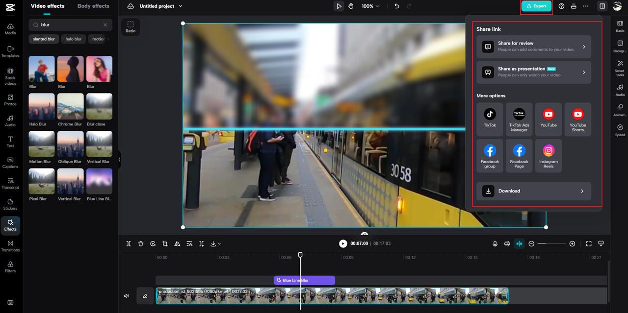 Comment ajouter des effets de flou vidéo sans effort avec 3 façons à la ...