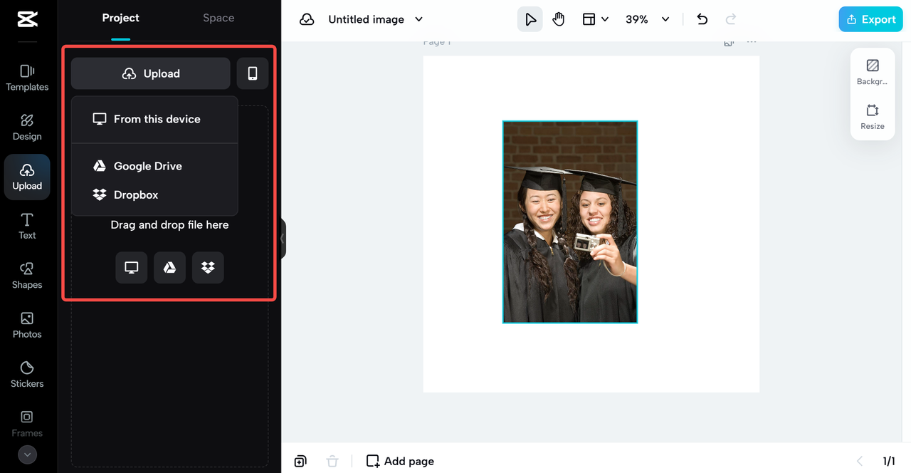 Change Background to White of Photo Online: A CapCut Guide