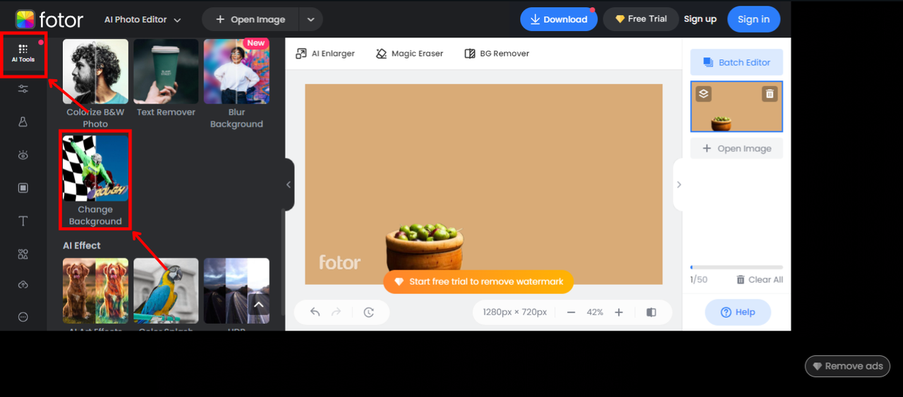 Top Free 5 Photo Editors to Change Background Color Online