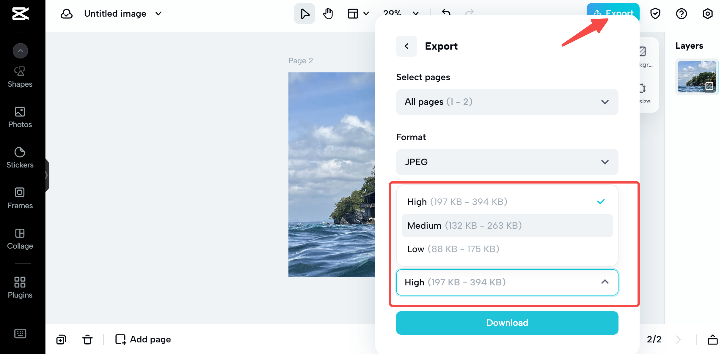 Discover the Secret of How to Change Image Size KB with CapCut