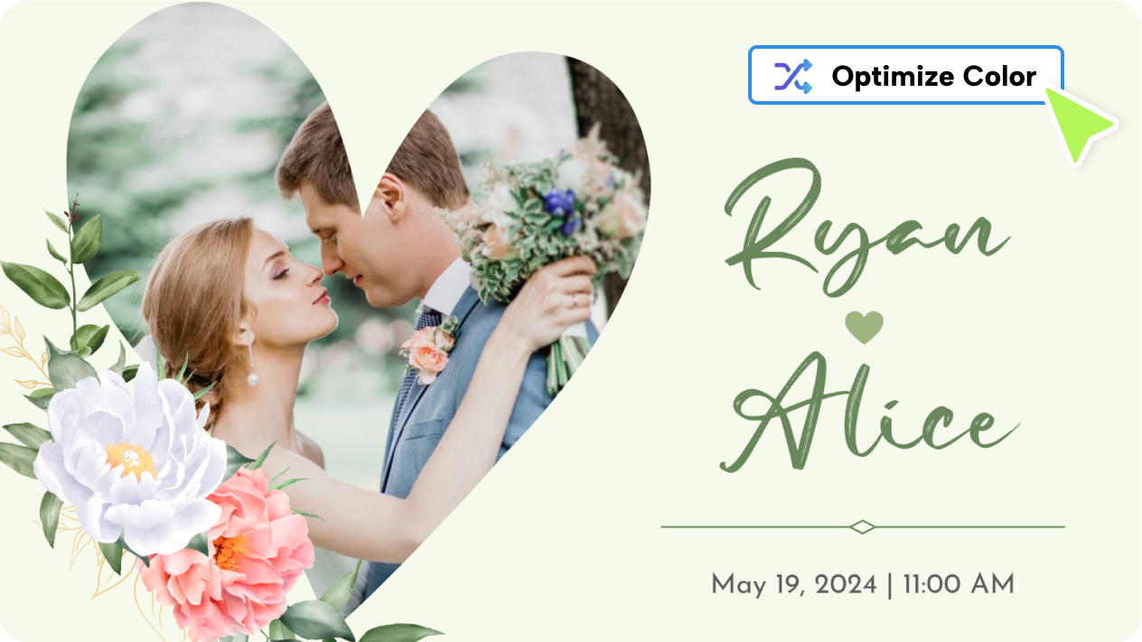 Try a Free Wedding Color Scheme Online to Romanticize Your Big Day