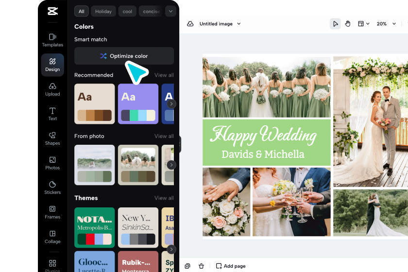 Try a Free Wedding Color Scheme Online to Romanticize Your Big Day