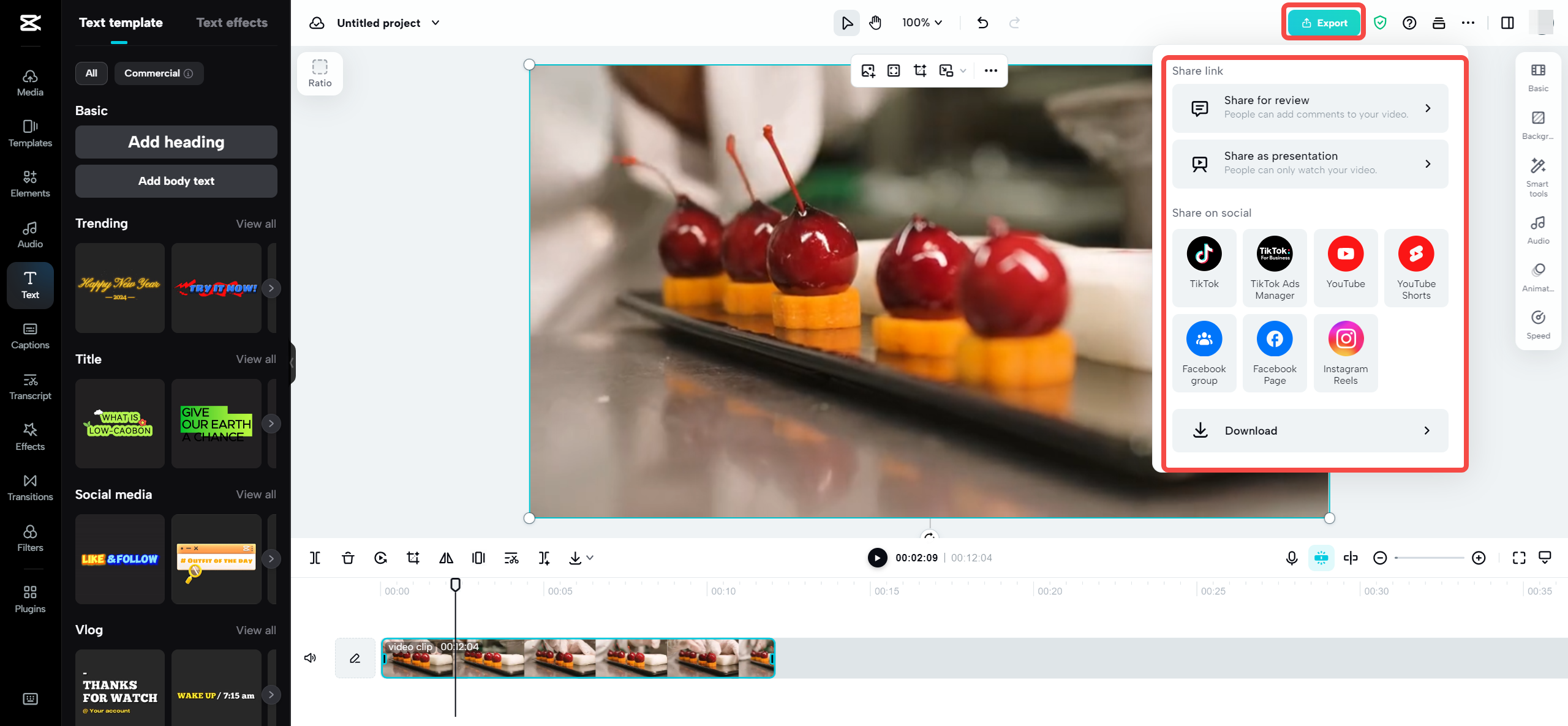 Free Vlog Editor Online - Create and Edit Vlogs Easily with CapCut