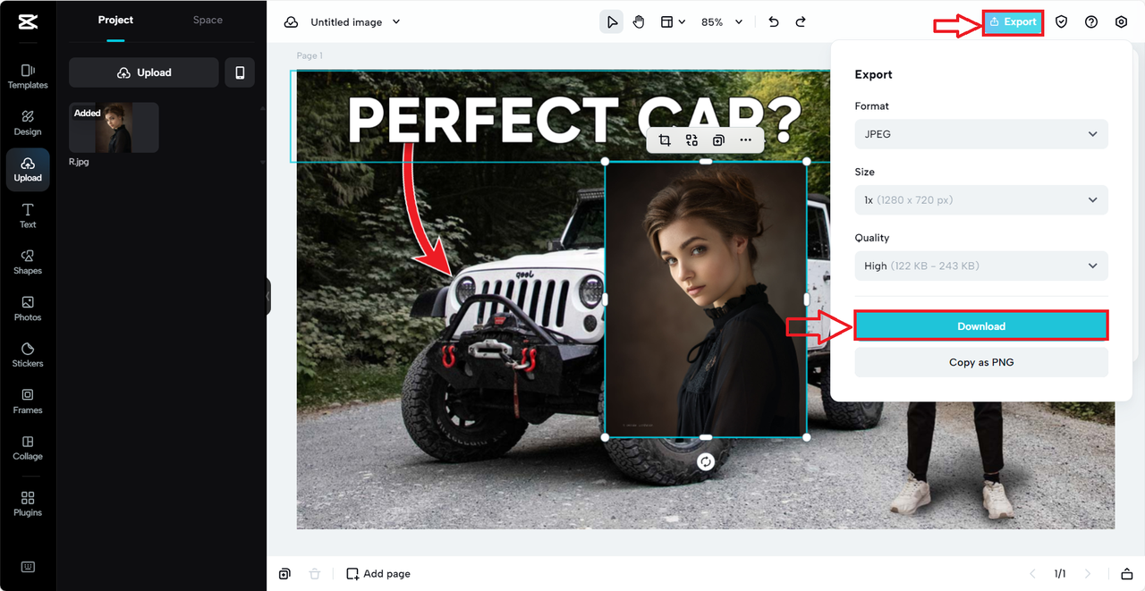 Create Thumbnails for YouTube with CapCut - A Pro Guide