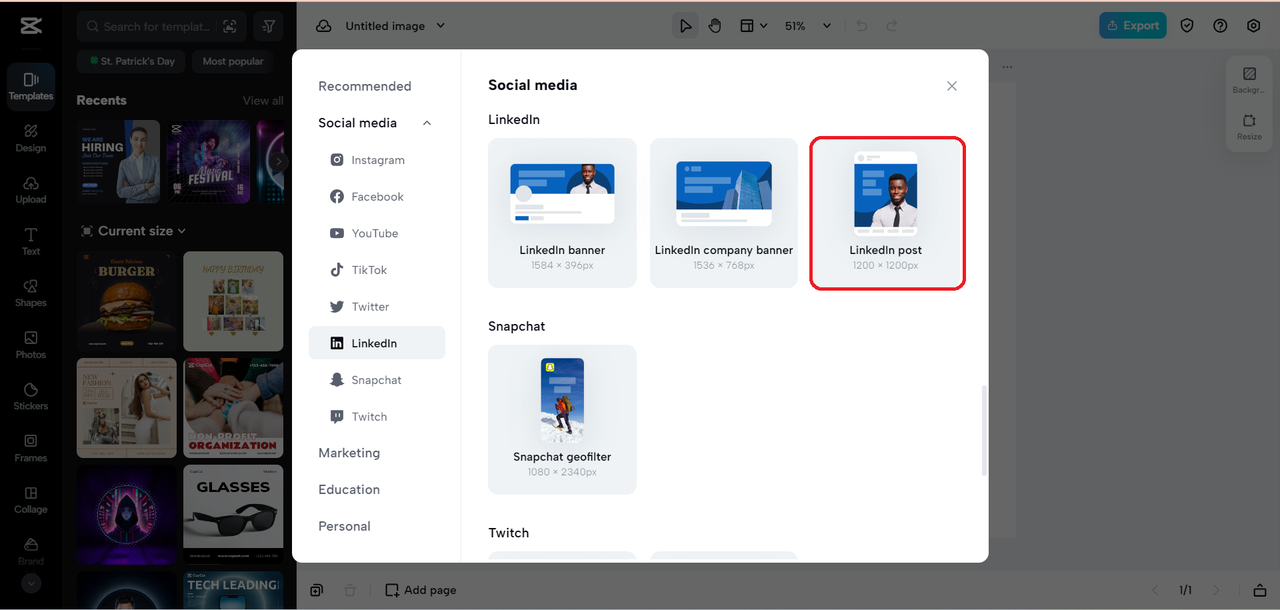 How to Create a LinkedIn Hiring Post with CapCut's Free Online Tool