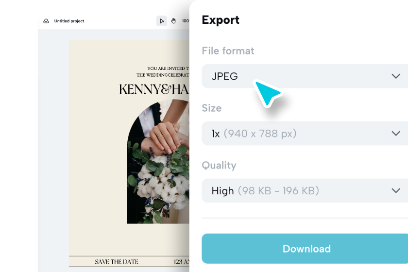 Easy Wedding Program Maker - Create Your Own Design Now