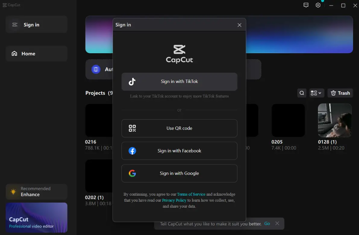 MP3-MP4 konverter a CapCut-ban - Egyszerű és ingyenes