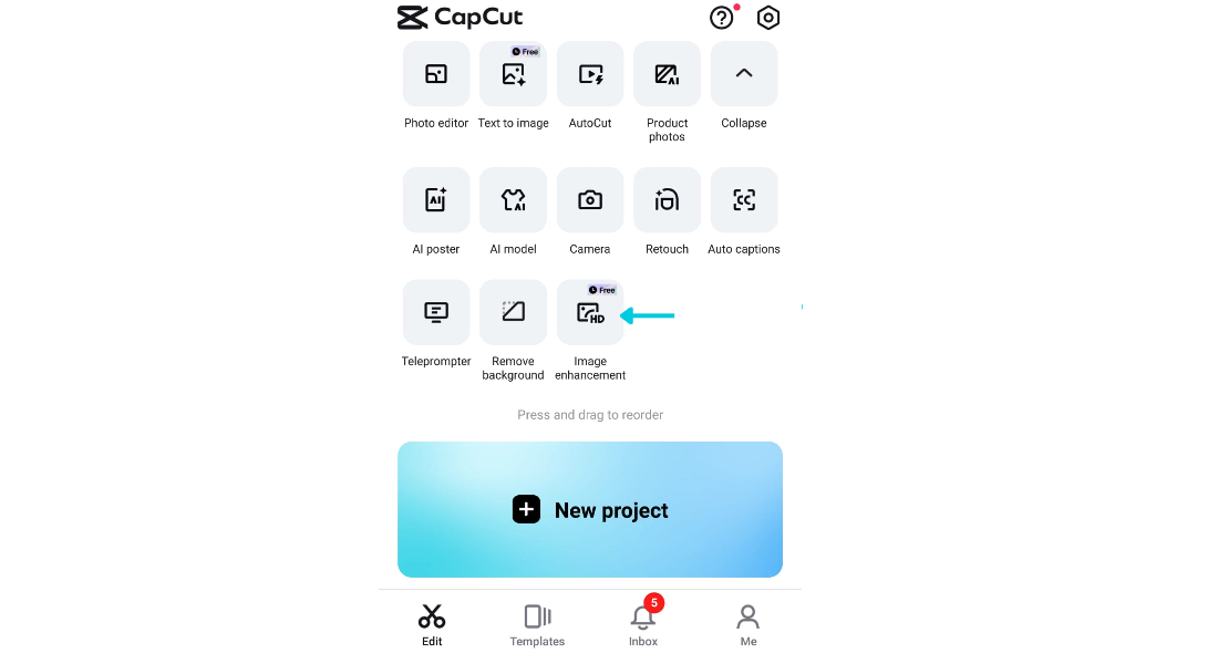 Empower Your Images with CapCut AI Image Enhancer Free