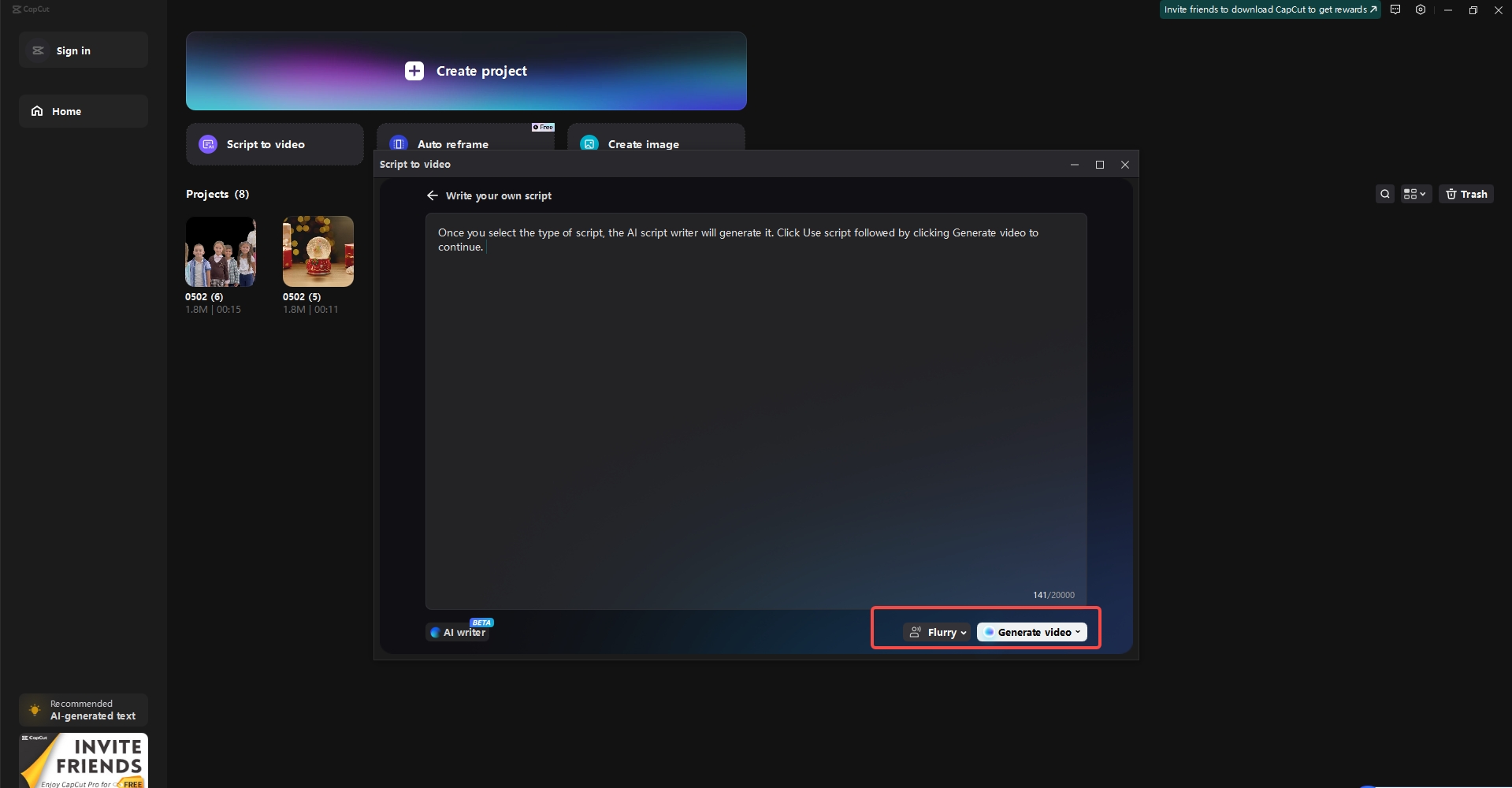 How to Create an AI generated Video from Text?
