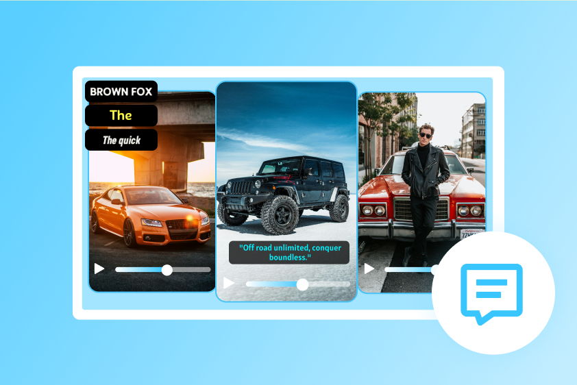 Online Auto Reel Maker for Free