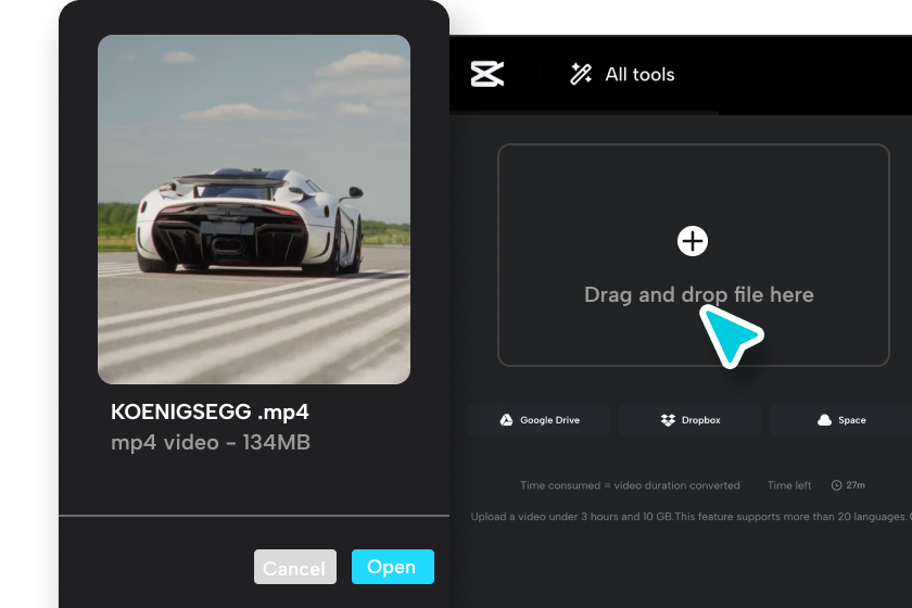 Online Auto Reel Maker for Free