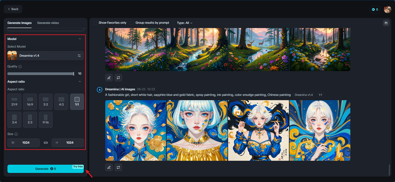 AI Anime Art Generator from Text - Bring Magical Anime Arts to Life