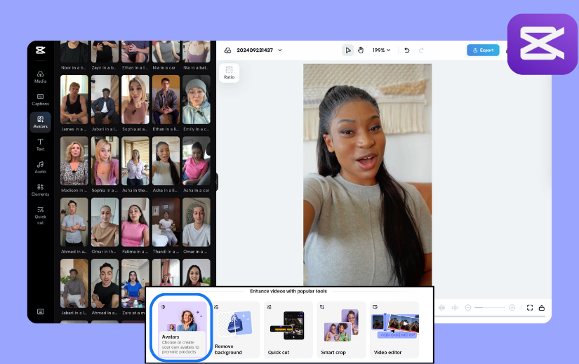 Cara Menyesuaikan Avatar Digital dengan CapCut Commerce Pro untuk ...