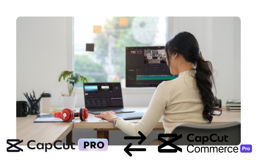 Основные различия между CapCut Pro и CapCut Commerce Pro