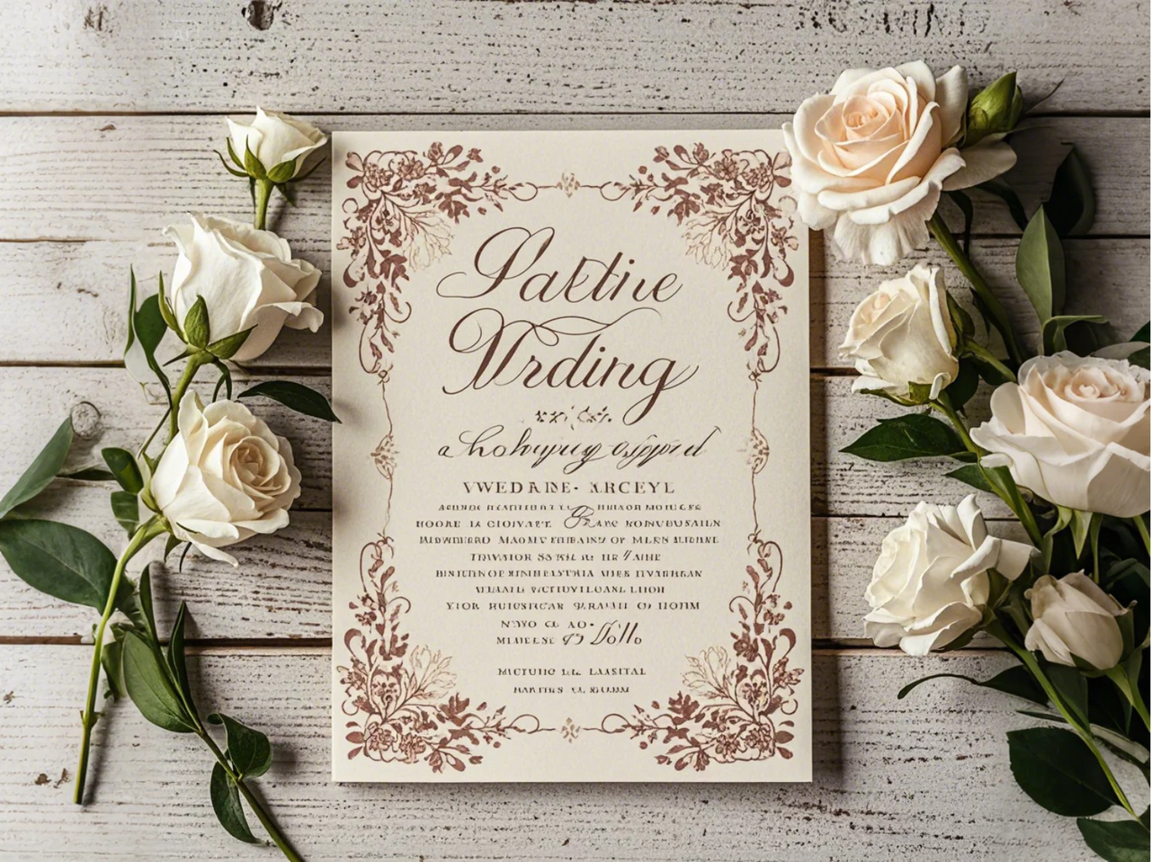 Dreamina Wedding Invitation Maker | Create Timeless & Elegant Invites