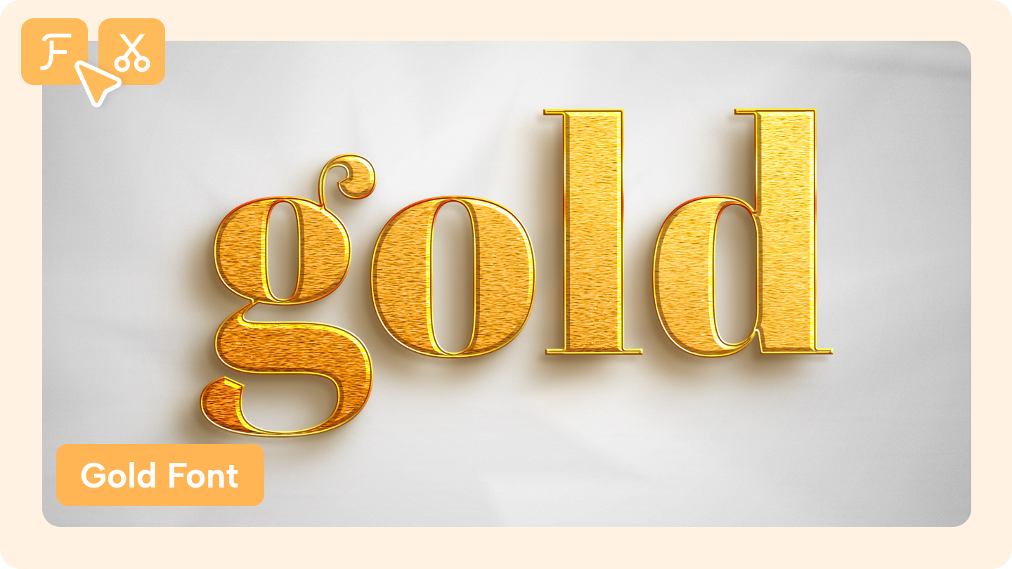 Transforma tus diseños con Impresionantes fuentes doradas | Una guía ...