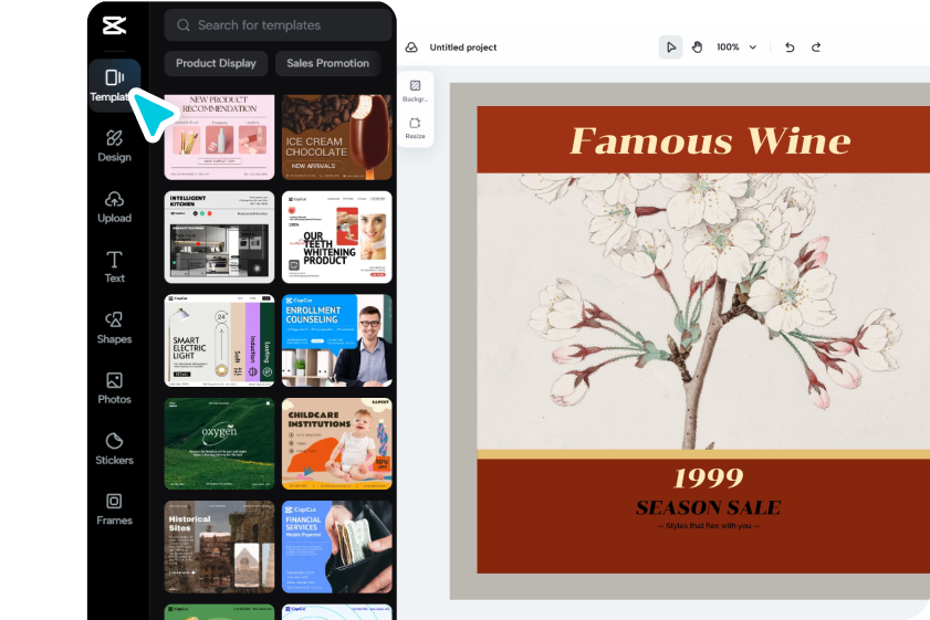 CapCut : Wine Label Maker Online Try Now for Free